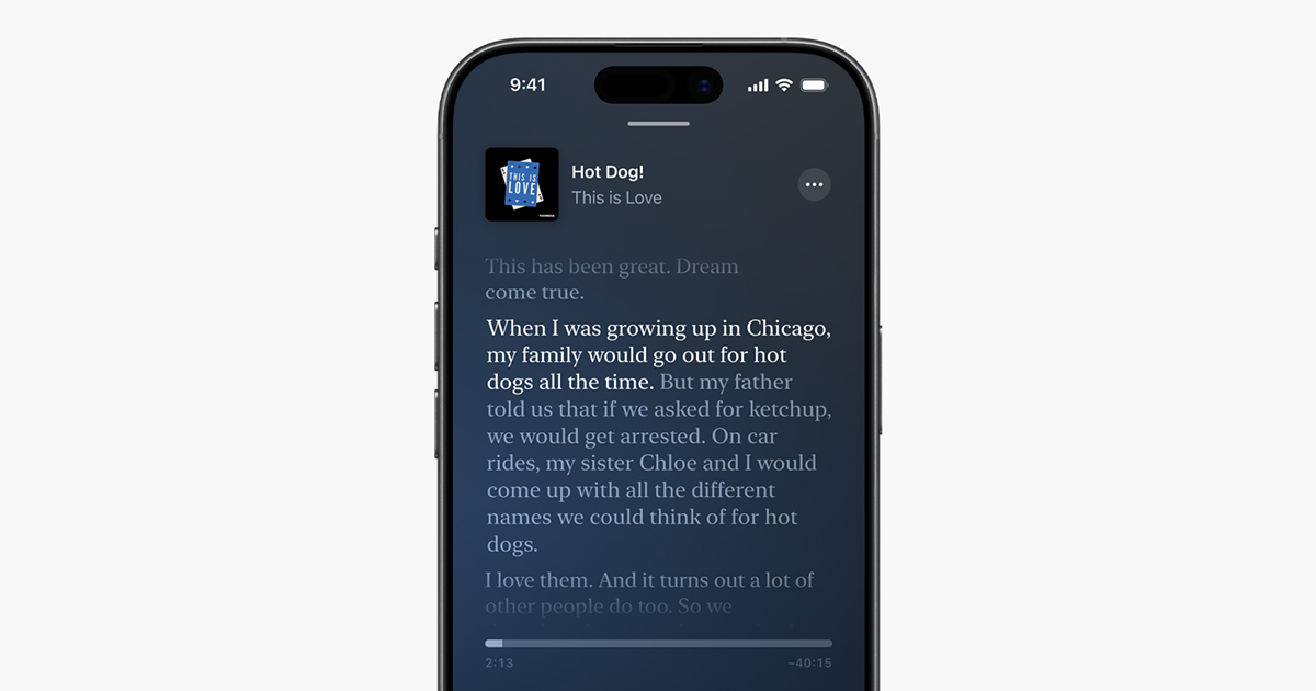 Transcripts on Apple Podcasts - Apple Podcasts for Creators