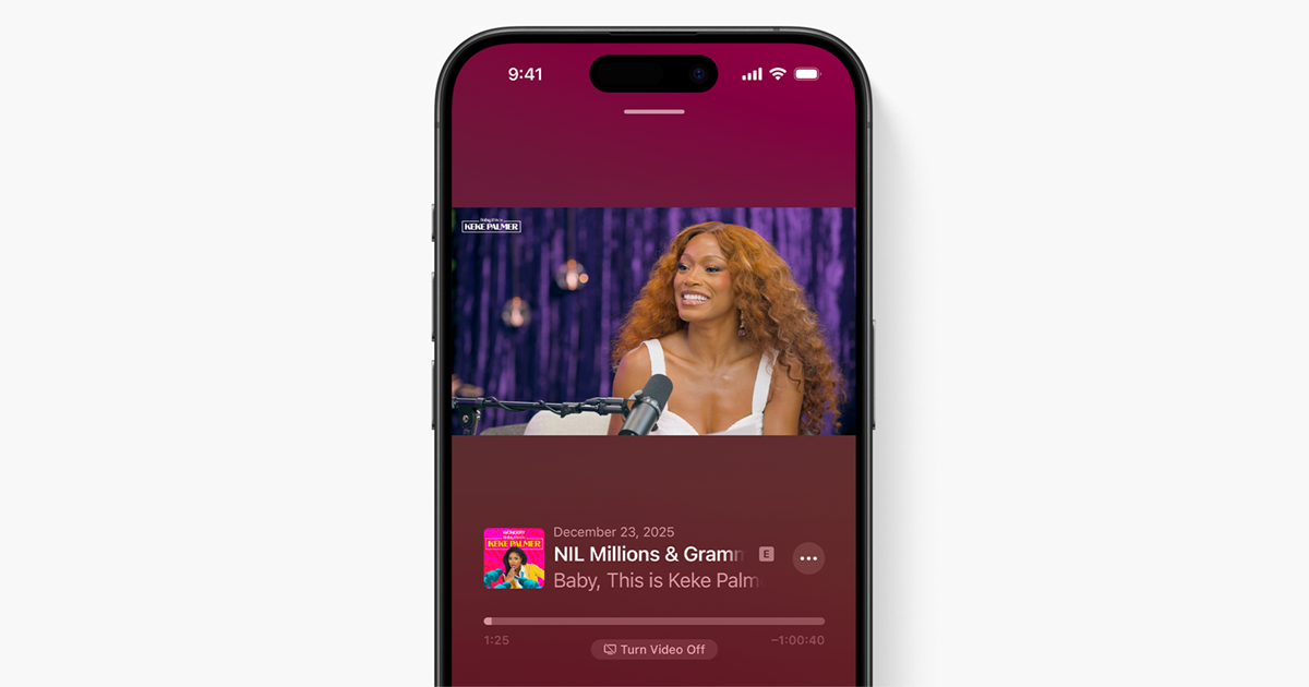 Video on Apple Podcasts - Apple Podcasts for Creators